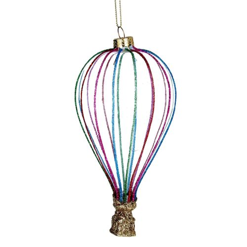 Christmas Tree Decoration Novelty Bauble Fun Sparkly Xmas Hot Air ...