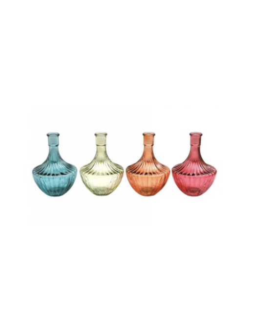 Vases Glass Large Bud Vases Mini Small Round Coloured Jars Bottles
